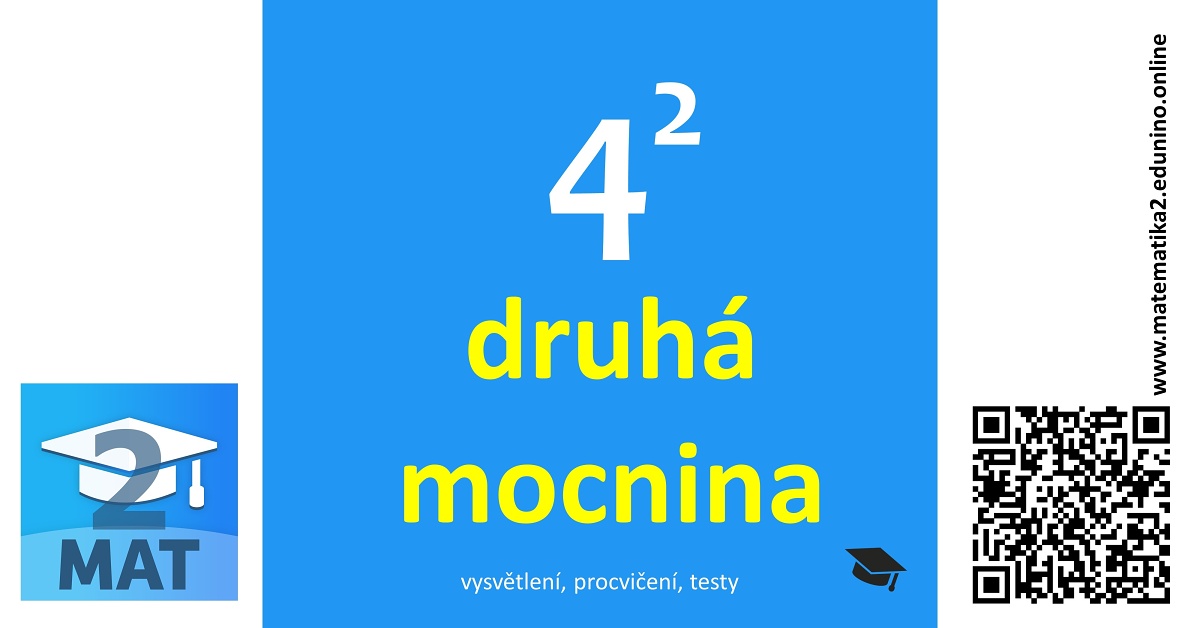 Druhá mocnina - výpočet | EDUnino