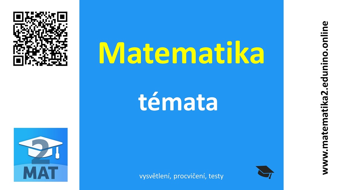 Matematika - témata | EDUnino