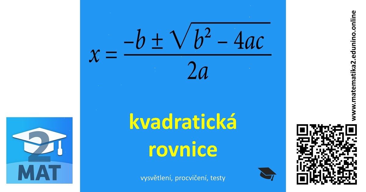 Kvadratická rovnice | EDUnino