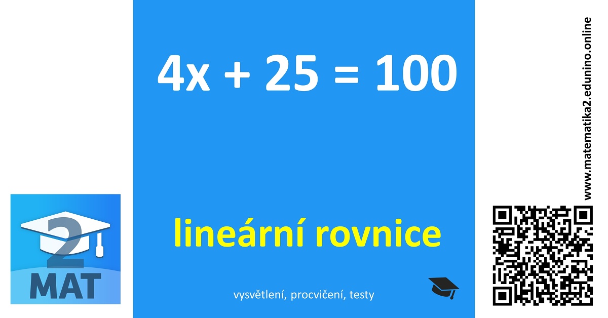 Lineární rovnice | EDUnino