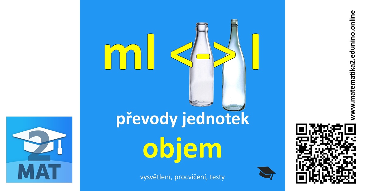 Převody objemu | EDUnino