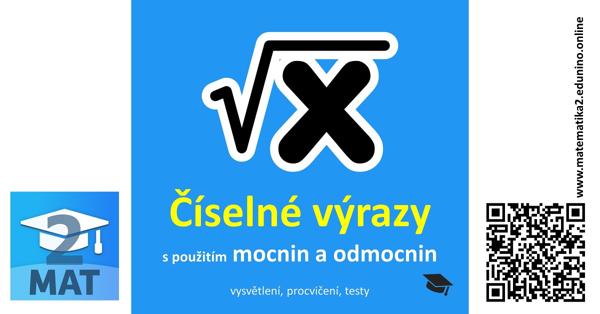 Číselné výrazy s druhou mocninou a odmocninou | EDUnino